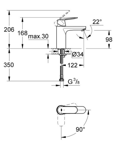 ️ Komplekts: Rāmis tualetes podiem Grohe Rapid SL 38775001 4 in 1 ...